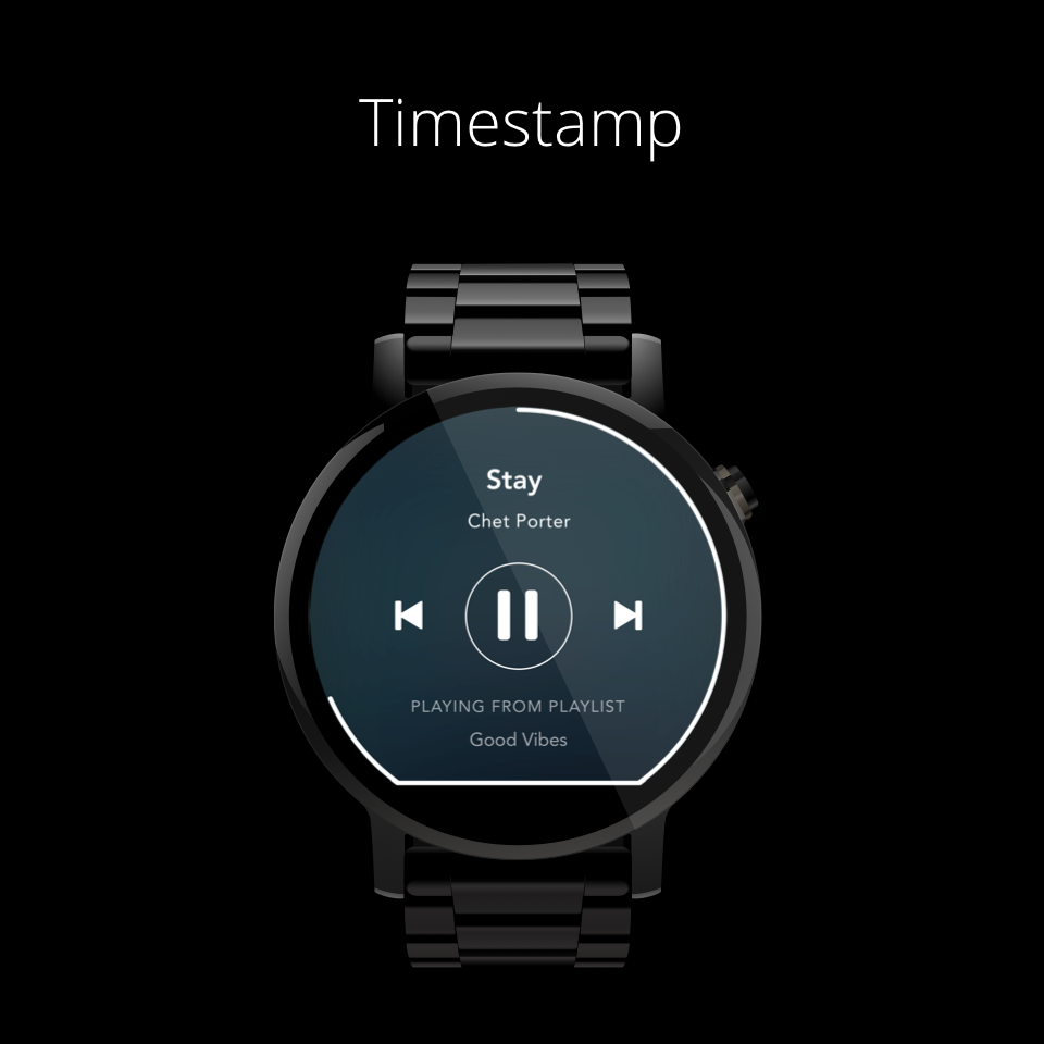 Spotify Wearable Concept – David Nieuwenhuizen